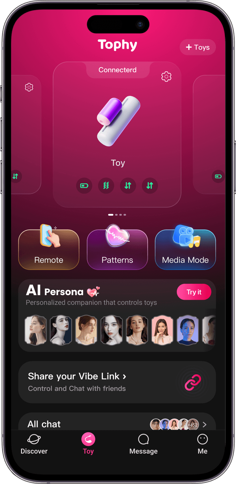 Tophy - Find your perfect toy play partner.